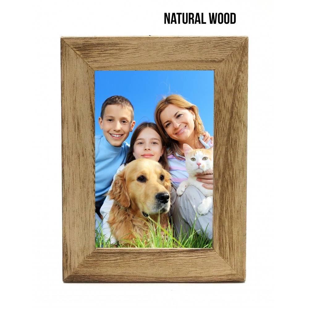 Wood Frames Antique and Natural